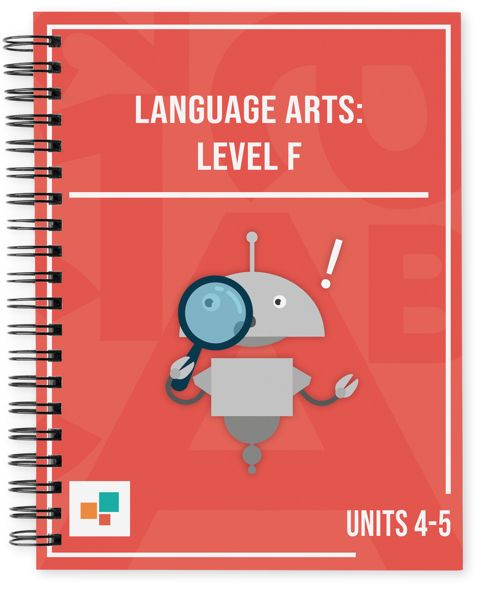 Language Arts: Level F, Units 4-5 – Miaplaza, Inc.