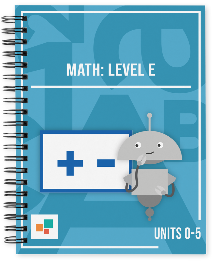 Math: Level E, Units 0-5 – Miaplaza, Inc.
